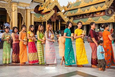 Myanmar National Costume, Traditional Dress & Clothes